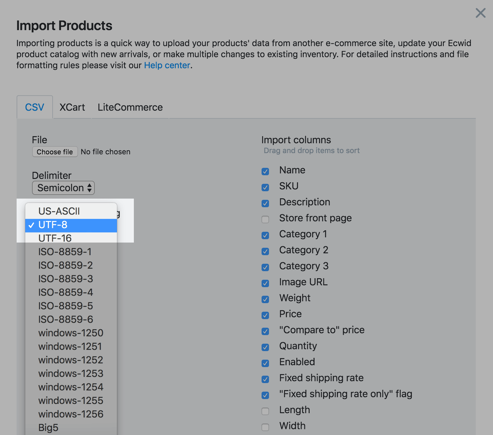 Importing and Bulk-Uploading Products to Your Store – iHeartMedia