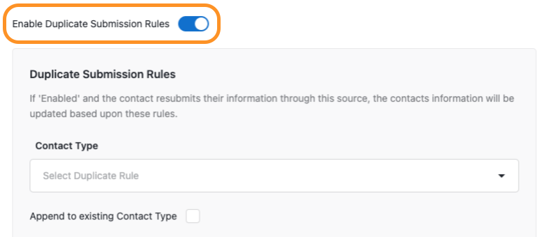 Edit Your Form's Settings – iHeartMedia