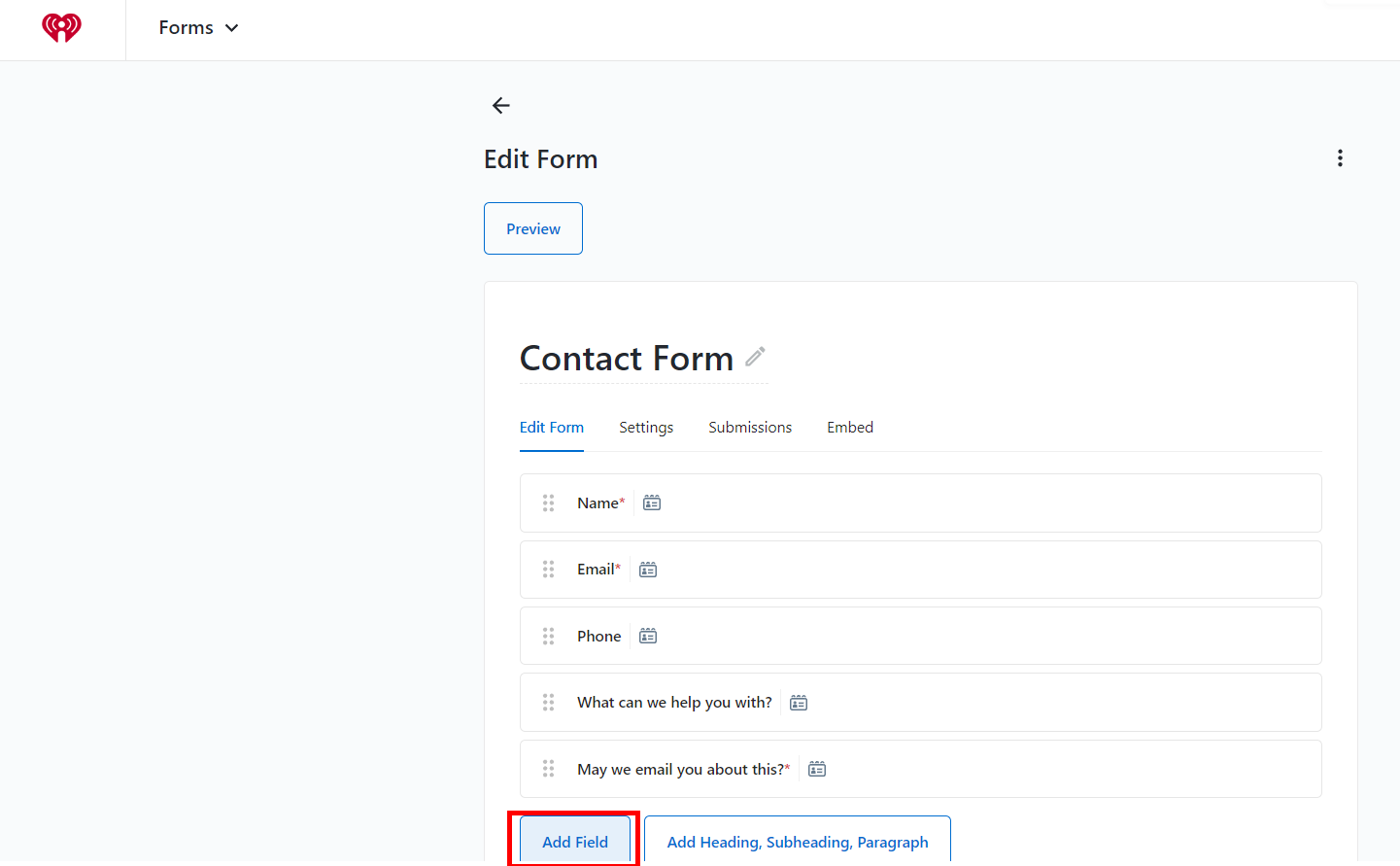 Reduce Spam Entries on iHeart Business Forms – iHeartMedia